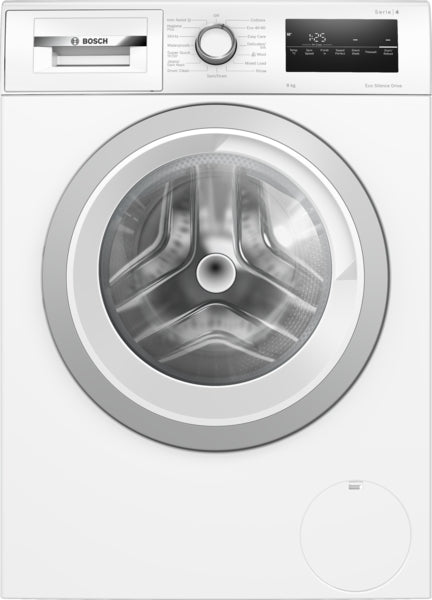 BOSCH Series 4, Washing machine, front loader, 8 kg, max. 1400 rpm WAN ...