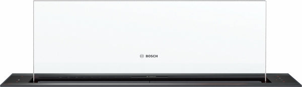 BOSCH Series 8, Downdraft hood, 80 cm, Clear glass, Black DDW88MM60B ...