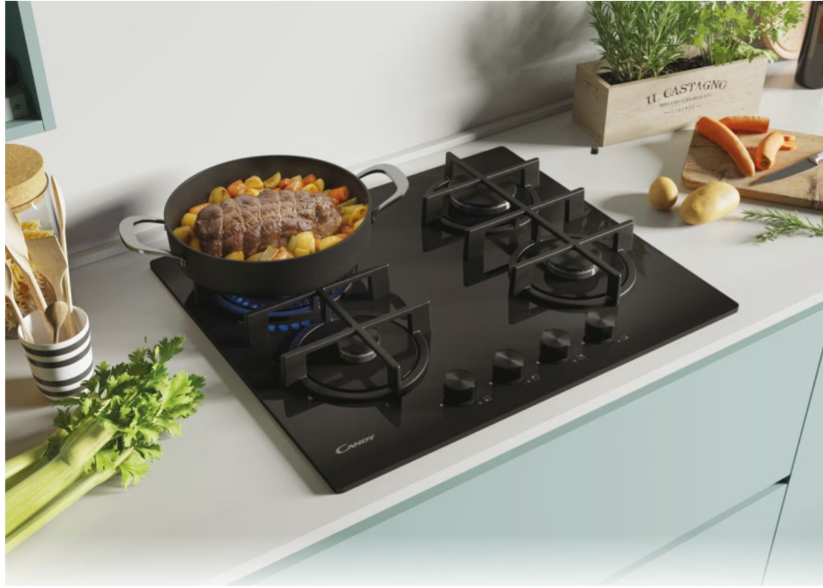 CANDY GAS HOB CDK6GR4PBB – RÄM Interiors