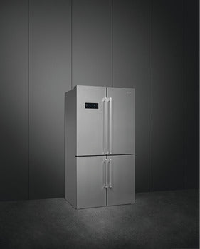 Smeg LCD Touch Display American Style Freestanding Fridge-Freezer – RÄM ...