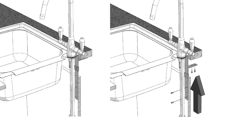 Universal tap support bracket – RÄM Interiors