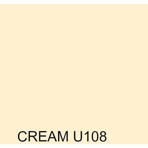 IVORY, CREAM & WHITE MFC PANELS - X2 LONG SELECTED COLOUR 2MM EDGE ...